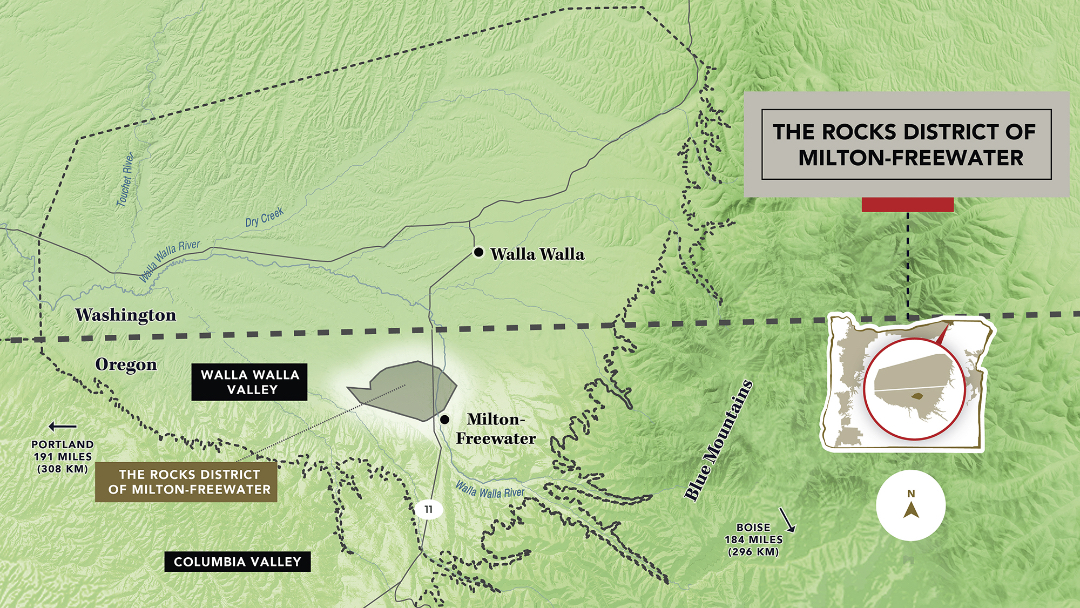 The Rocks District of Milton-Freewater AVA | Oregon Wine