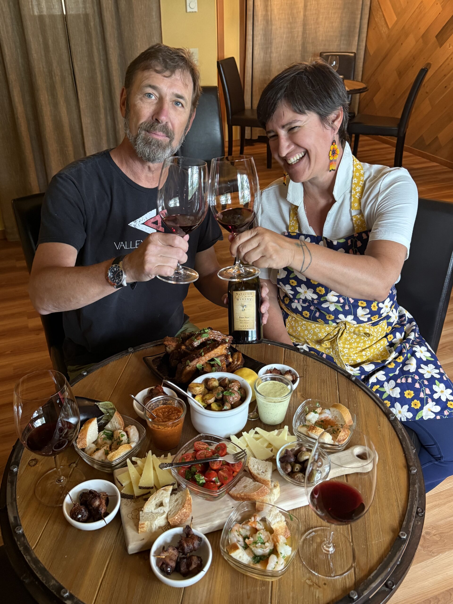 Spanish Tapas Cooking Class & Wine Pairing at Natalie's Estate Winery ...